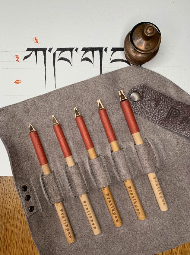 Appropriate pens for writing Tibetan - Tashi Mannox