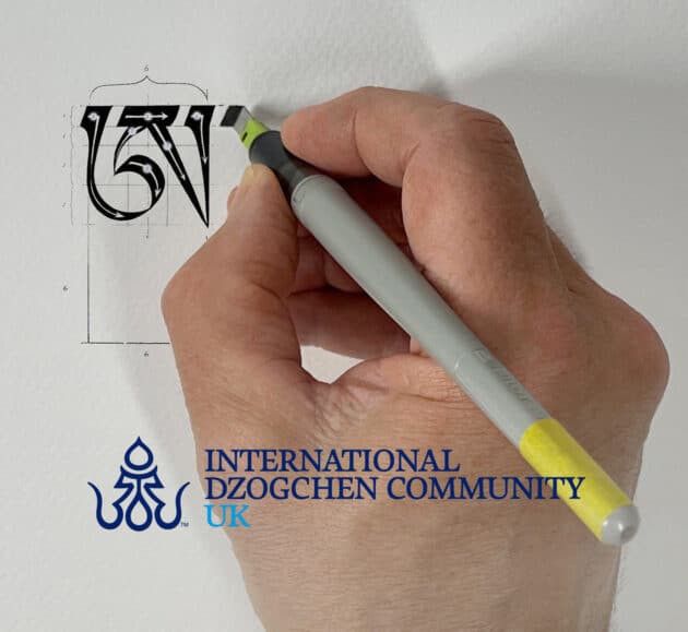 Tibetan Calligraphy Workshop in Wales - Tashi Mannox